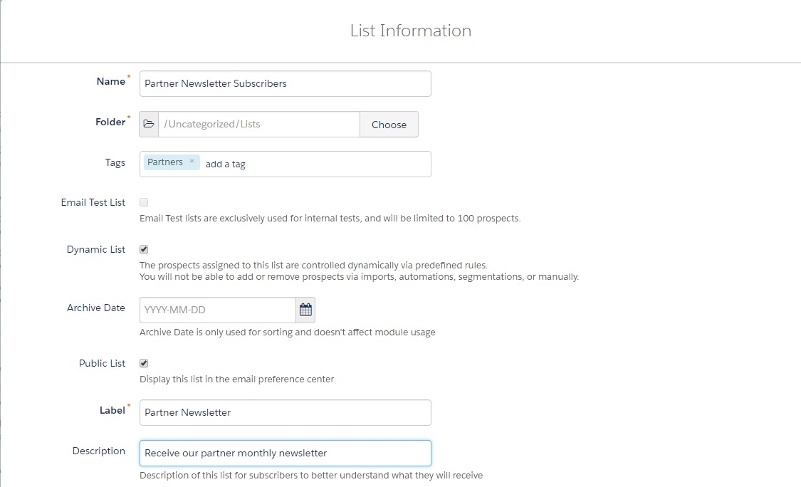 Be Dynamic With Pardot Lists | The Official Pardot Paul